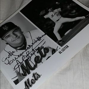 Other | Autographed Al Leiter Pics | Poshmark